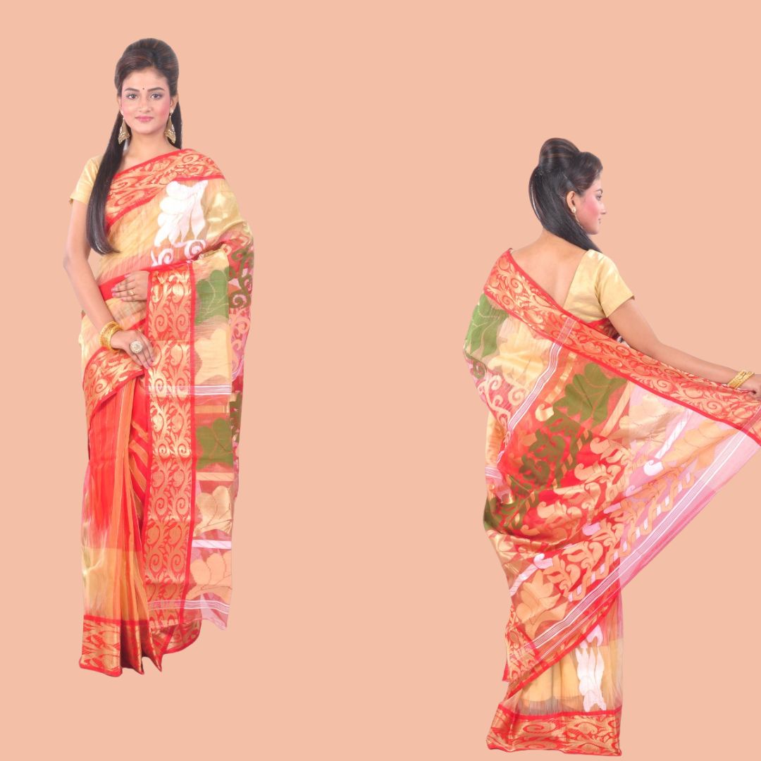 The Tale Of Tant Sarees: From Mughal Majesty To Modern Mastery ...